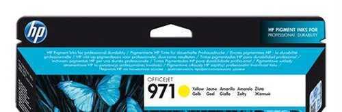 Картридж HP 971 Yellow Ink Cartridge