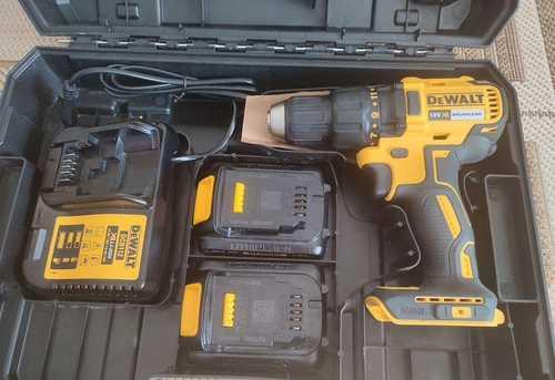 Бесщеточная дрель-шуруповерт dewalt