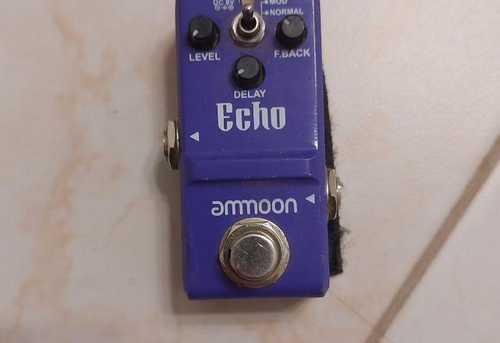 Гитарная педаль ammoon echo delay