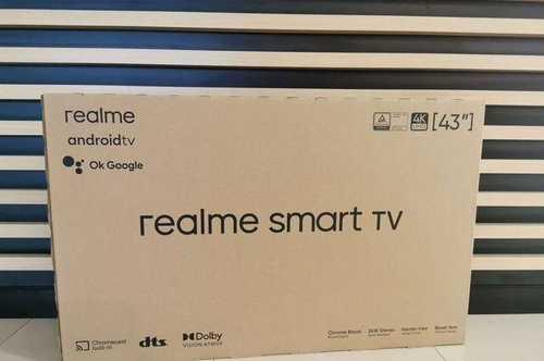 Новый запечатанный 4K smart Realme TV 43 RMV2004