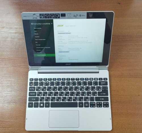 Планшет Acer Aspire Switch 10