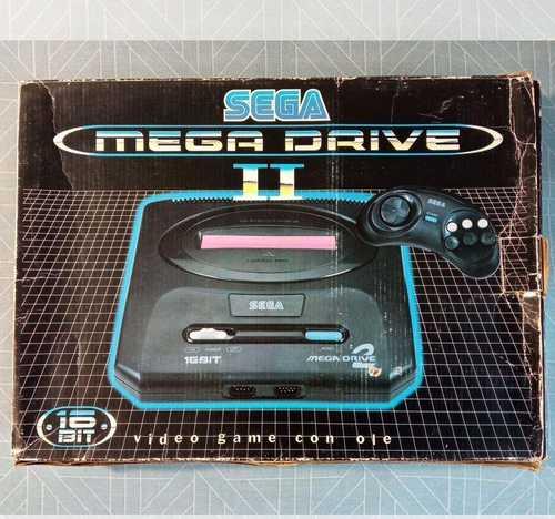 Игровая приставка Sega MD2 (клон начала 2000-х)