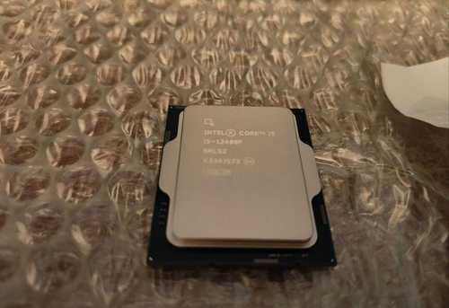 Процессор Intel Core i5 12400f на гарантии