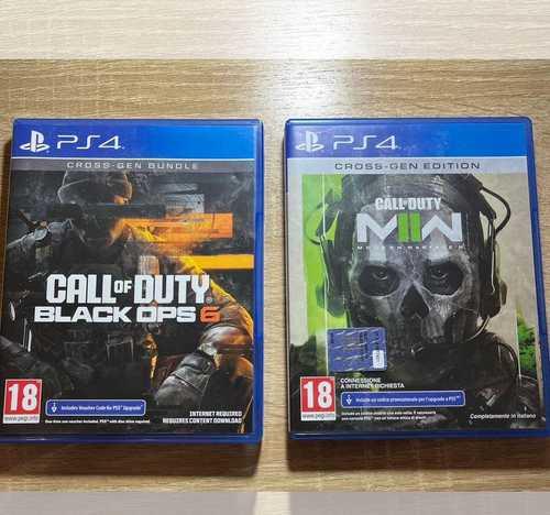 Call of duty modern warfare 2, black ops 6 ps4