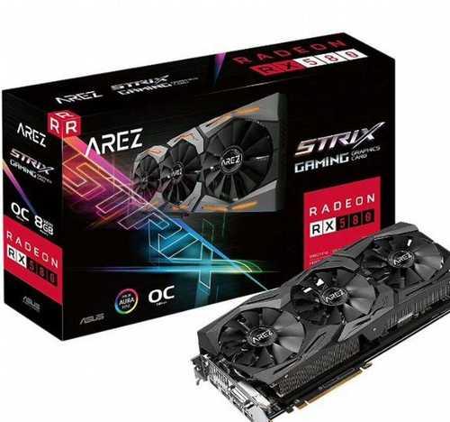 Видеокарта RX580 8gb Asus arez