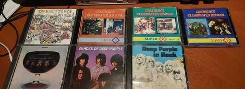 Cd диски Deep Purple и Сreedence 13 дисков