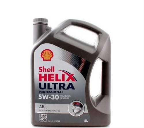 Масло моторное Shell helix ultra AR-L 5W-30 5л