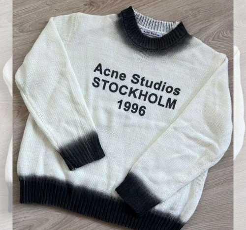 Acne studios свитер хлопок