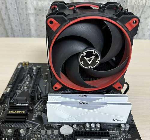 Комплект Ryzen 5600x, b550 ds3h, 16gb ddr4