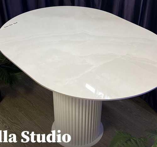 Обеденный стол Onyx White Medium Size