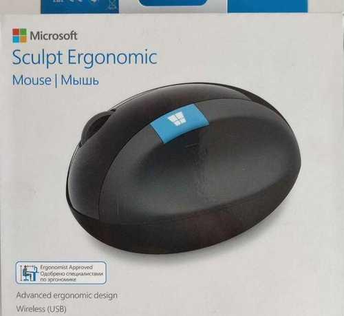 Беспроводная мышь новая Microsoft Sculpt Ergonomic