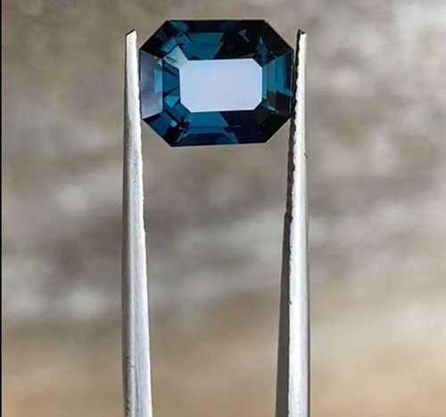 Зелено-синяя шпинель 3.2ct