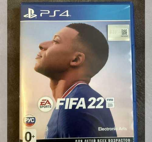 Fifa 22 ps4 диск