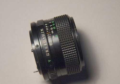 Canon FD 50/1.4 (new version)