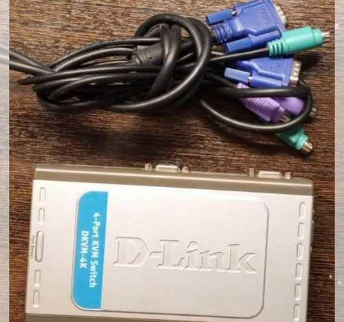 KVM переключатель D-Link dkvm-4K