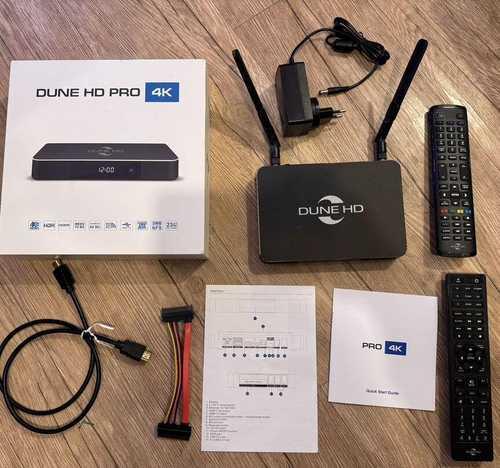 Медиаплеер Dune HD Pro 4K   Пульт ик с подсветкой