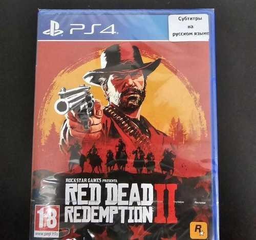 Игра новая в упаковке Red Dead Redemption 2