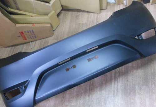 Бампер задний Hyundai Solaris 2010-2014 хэтчбек