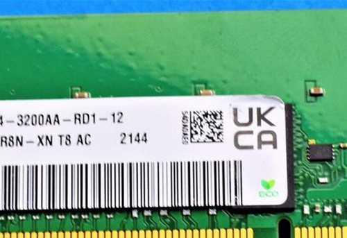 Серверная DDR4 8GB 2400 MHz ECC REG SK hynix 1Rx4