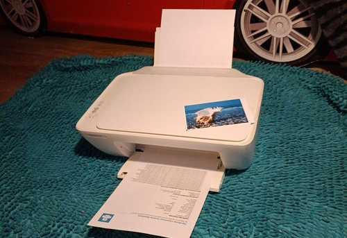 Мфу HP Deskjet 2130 + картриджи + краска