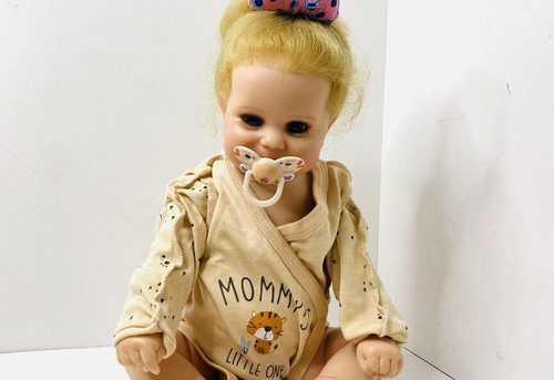Кукла реборн девочка 45 см, с приданным