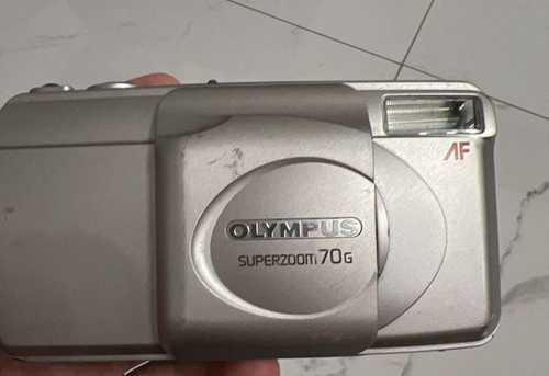 Плёночный фотоаппарат Olympus superzoom 70 G