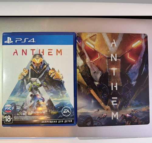 Anthem Steelbook ps4, ps5