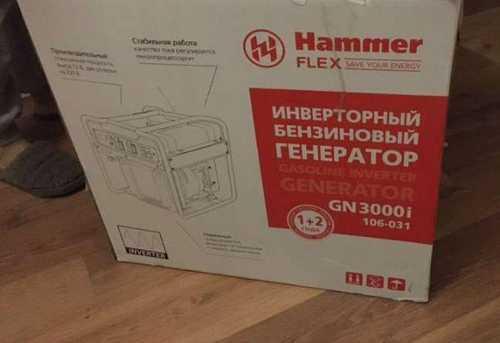 Генератор hammer flex 3000i