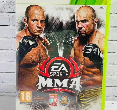 MMA Бои без правил мма Игра Xbox 360 Эксклюзив