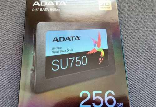 Жесткий диск SSD Adata 256Gb SU750 новый