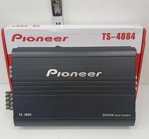 Усилитель Pioneer Ts-4884 3800W 4-канальный