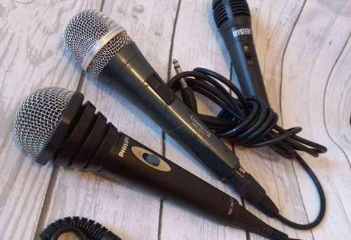 Микрофоны для вокала и караоке