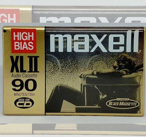 Новая аудиокассета Maxell XL II 90