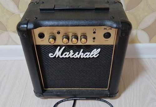 Комбоусилитель гитарный Marshall MG10 Gold
