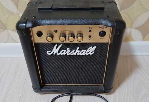 Комбоусилитель гитарный Marshall MG10 Gold