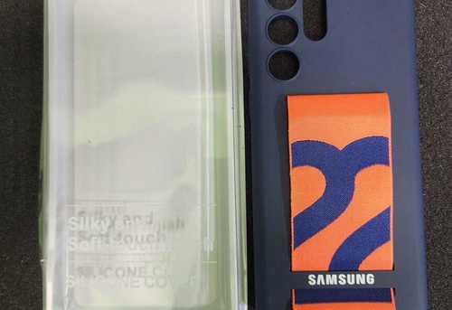 Чехол Samsung Silicone with Strap S22 Ultra