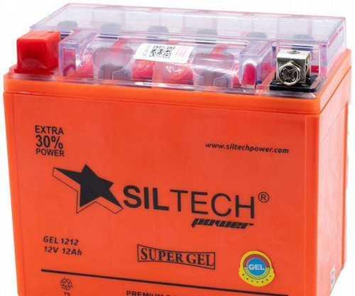 Аккумулятор siltech GEL 1212 (YTX12-BS) 12 Ач 200