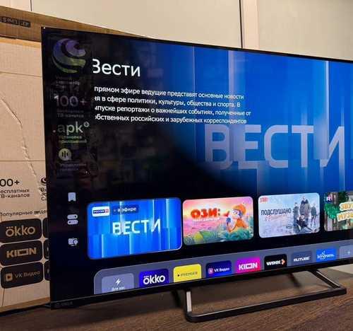 Телевизор sber LED SDX 43U4128S 43" 4K новый