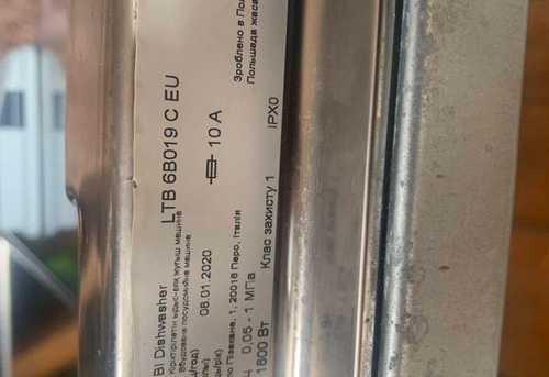 Посудомоечная машина ariston LTB 6B019 C EU