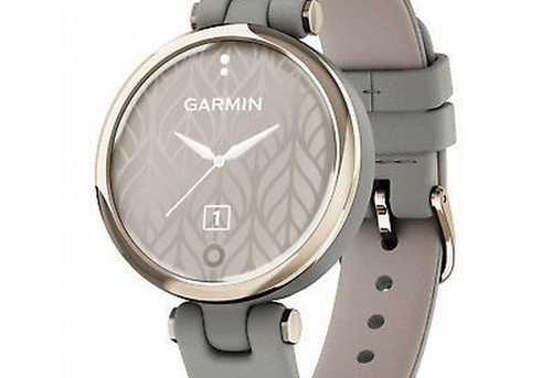 Garmin Garmin Lily Classic Cream Gold Gray Leather