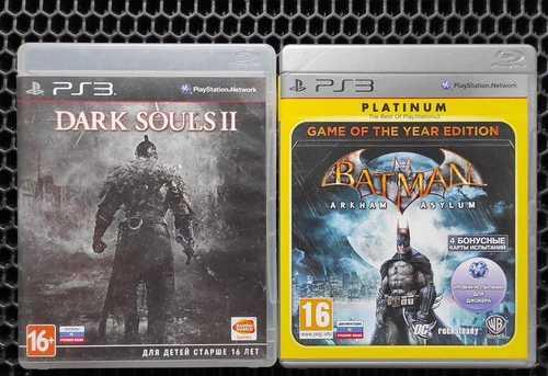 Batman Asylum и Dark Souls II для PS3