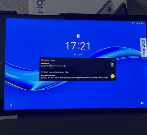 Плашет lenovo tab m10 plus