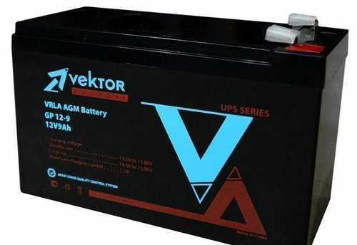 Аккумулятор для ибп Vektor Energy GP 12-9 9 Ah