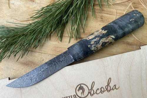 Нож "Манси" дамасская сталь