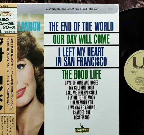 Julie London – The End Of The World Japan 1978 OBI