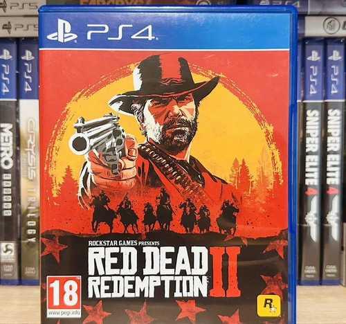 Red dead redemption 2 ps4 диск