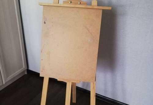 Мольберт для рисования деревянный