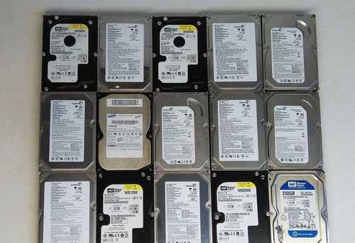 HDD 40, 80, 160, 200Gb IDE + шлейф. Цена за любой