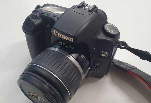 Зеркальный фотоаппарат Canon 30D +объектив