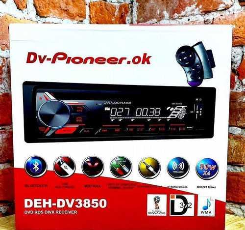 Магнитола 1din Dv-Pioneer.Ok DEH-DV3850